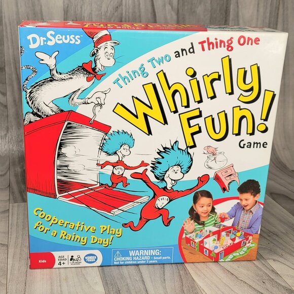 Wonder Forge | Toys | Dr Seuss Thing Two And Thing One Whirly Fun Game ...